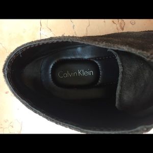 Calvin Klein | Shoes | Calvin Klein Suede Shoes | Poshmark